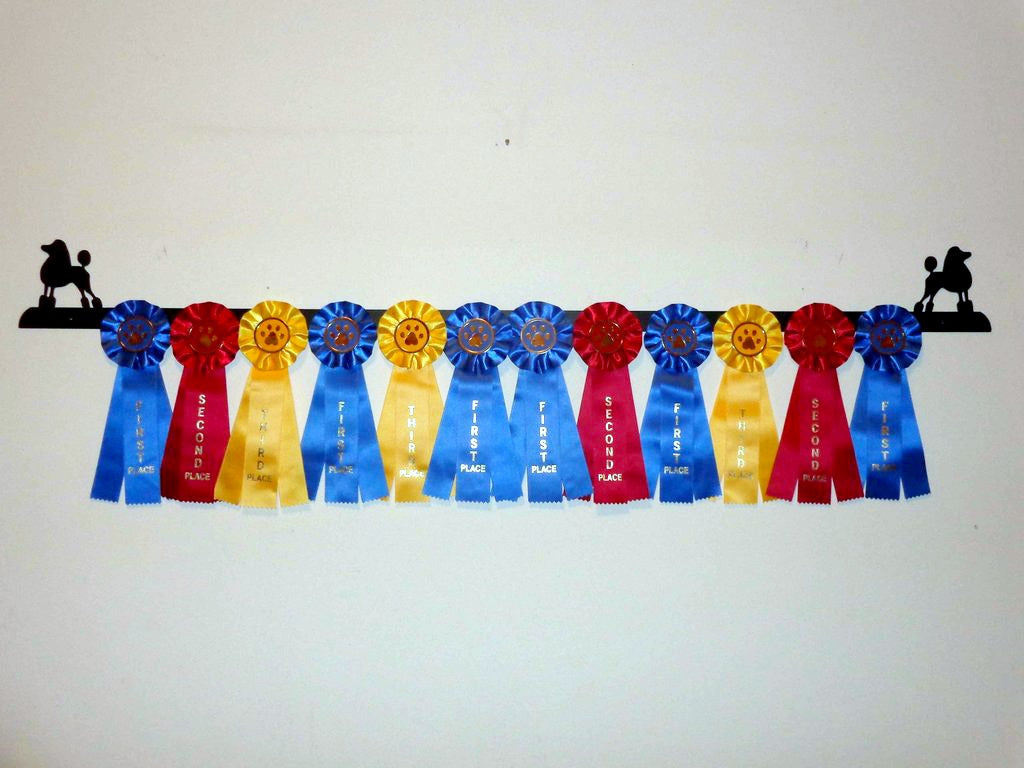 Showoff Ribbon Rack - Poodle - Wall Rack – Showoff Ribbon Racks